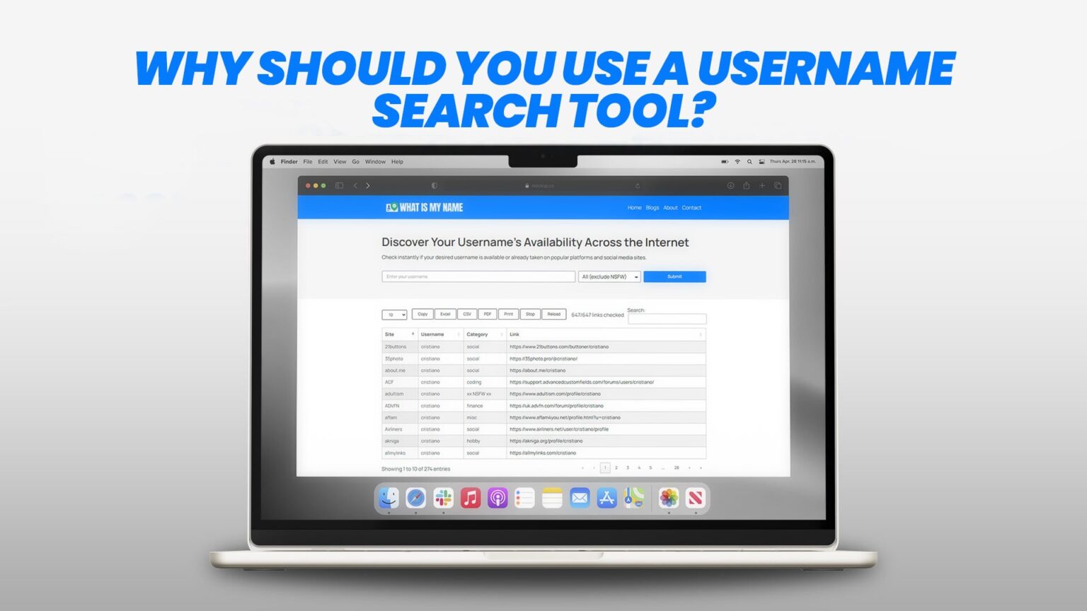 Discover Username Availability Across Platforms - What is My Name