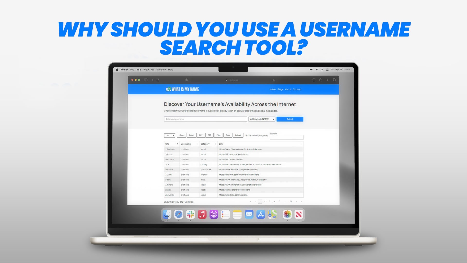 Discover Username Availability Across Platforms - What is My Name